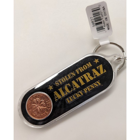 unbranded | Accessories | 32 New Alcatraz The Rock Lucky Penny Keychain ...
